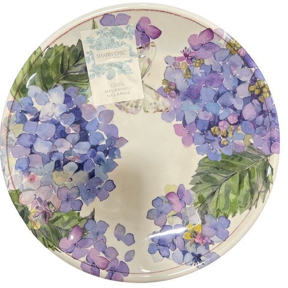 Shabby Chic | Dining | 4 Shabby Chic Hydrangea Salad Plates Heavyweight ...